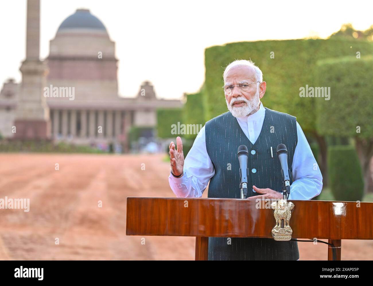 New Delhi, India. 07th June, 2024. NEW DELHI, INDIA - JUNE 7: Prime ...