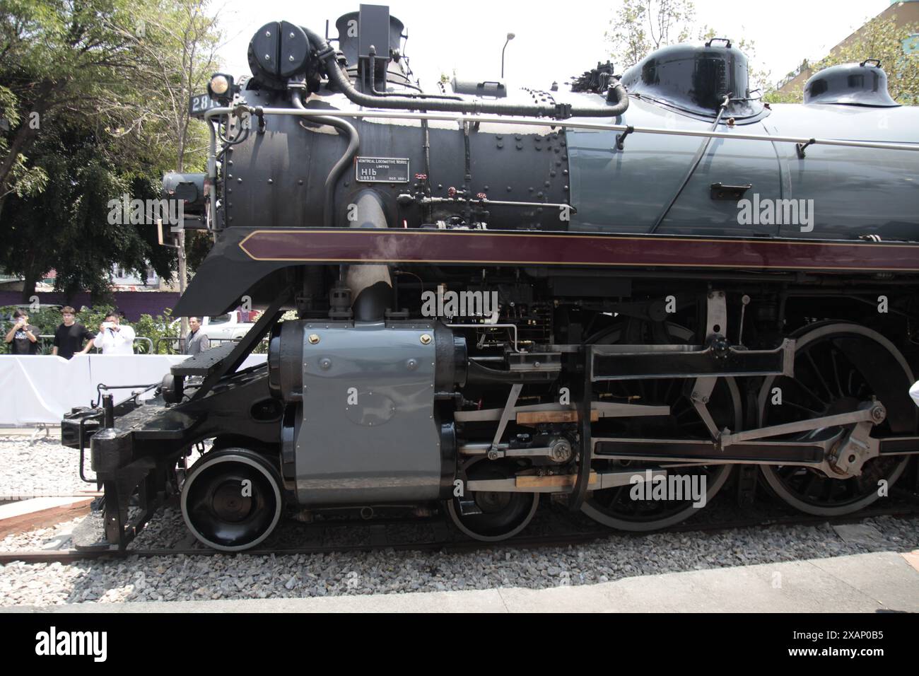 Mexico City, Mexico. 07th June, 2024. The Emperatriz Steam Locomotive ...