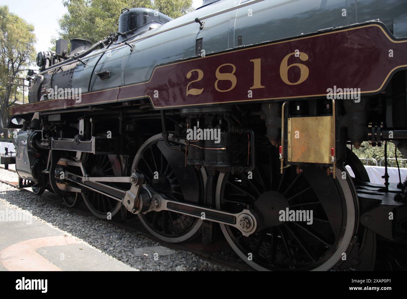 Mexico City, Mexico. 07th June, 2024. The Emperatriz Steam Locomotive ...
