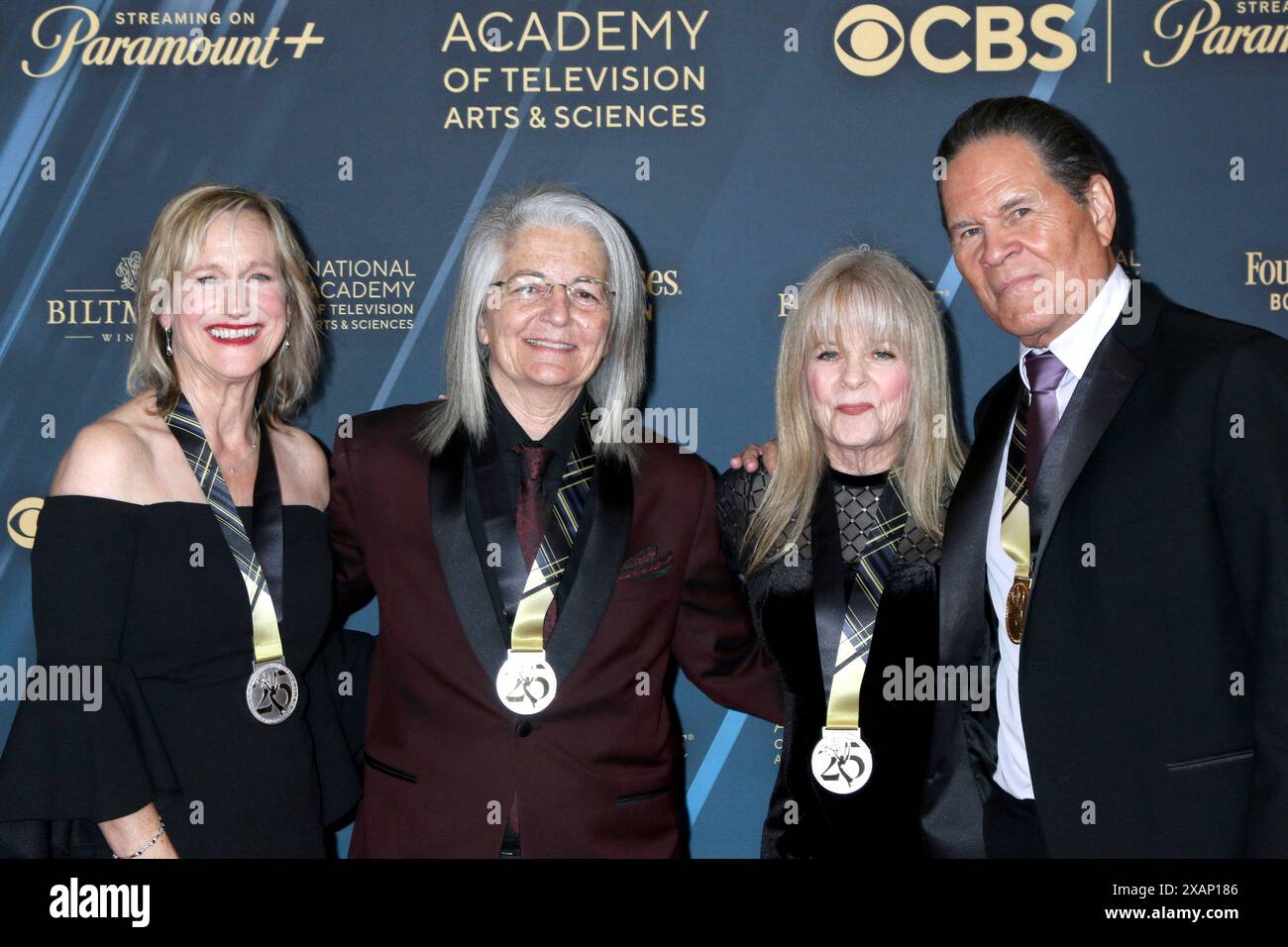 LOS ANGELES - JUN 7: Janet Drucker, Linda Grand, Patricia Denney, A ...