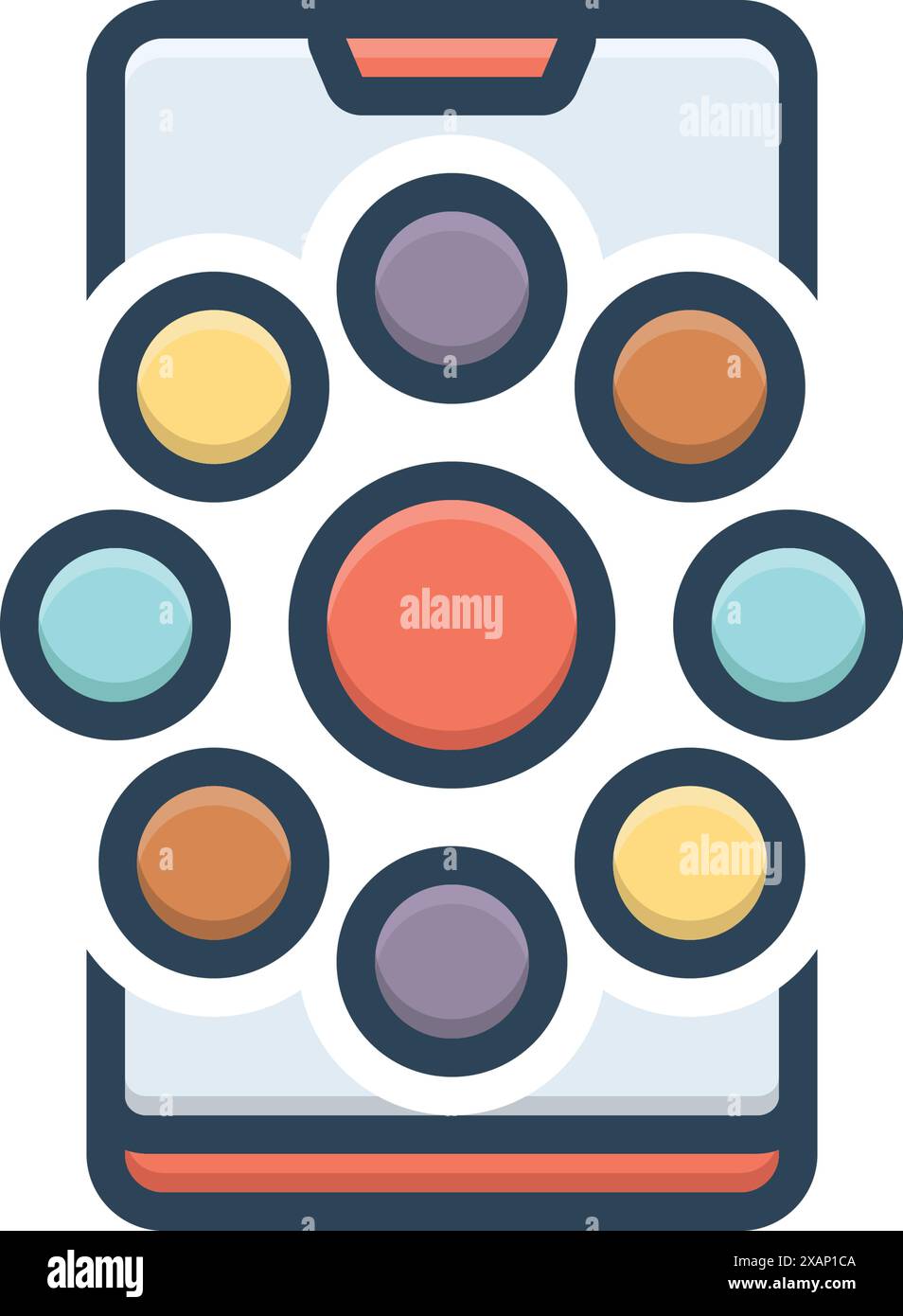 Icon for social channels,social,channels Stock Vector Image & Art - Alamy