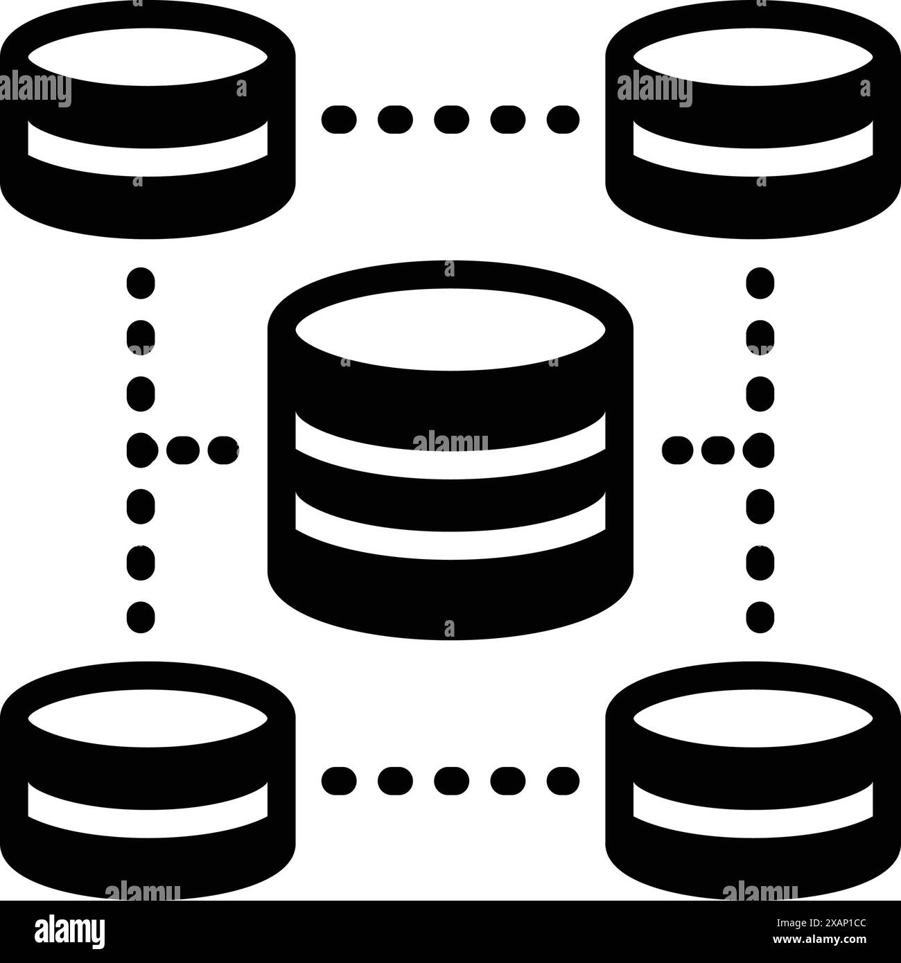 Icon for database,cylinder Stock Vector Image & Art - Alamy
