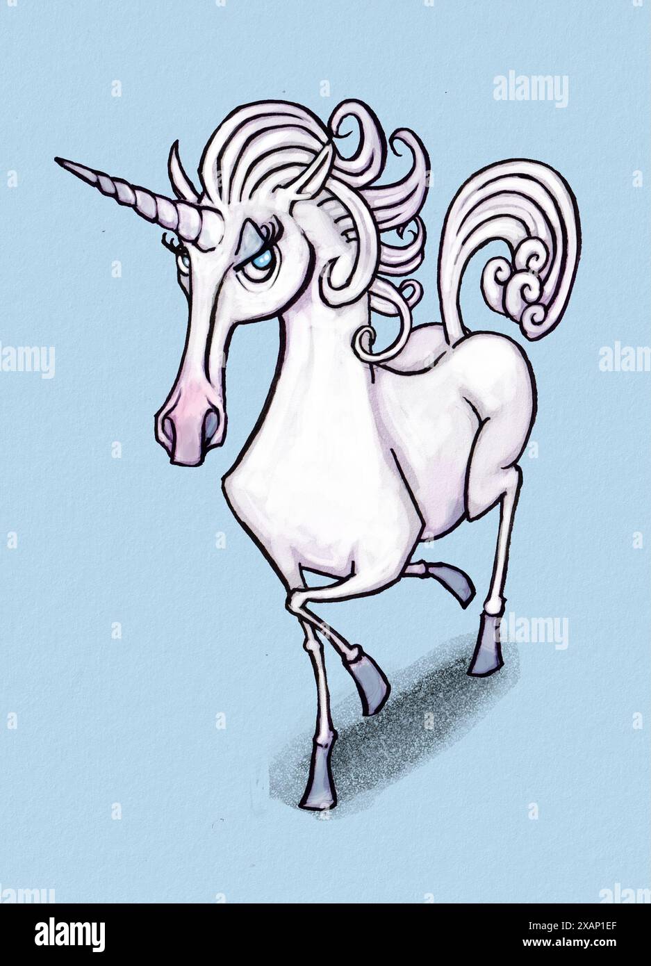 Medieval bestiary unicorn hi-res stock photography and images - Alamy
