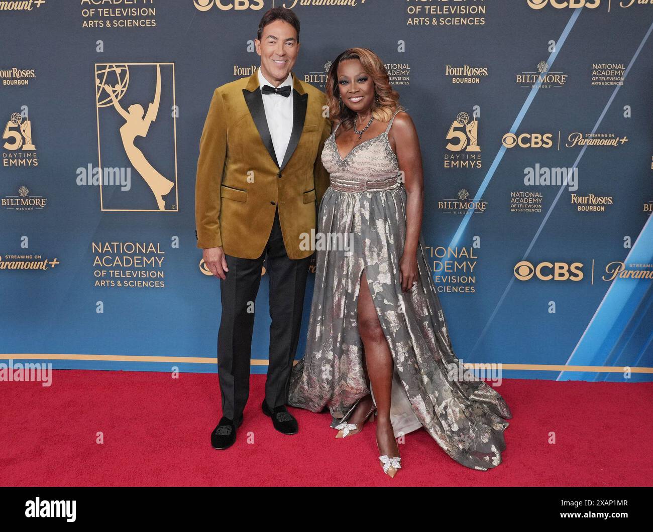 Los Angeles, USA. 07th June, 2024. (L-R) Ricardo Lugo and Star Jones at ...