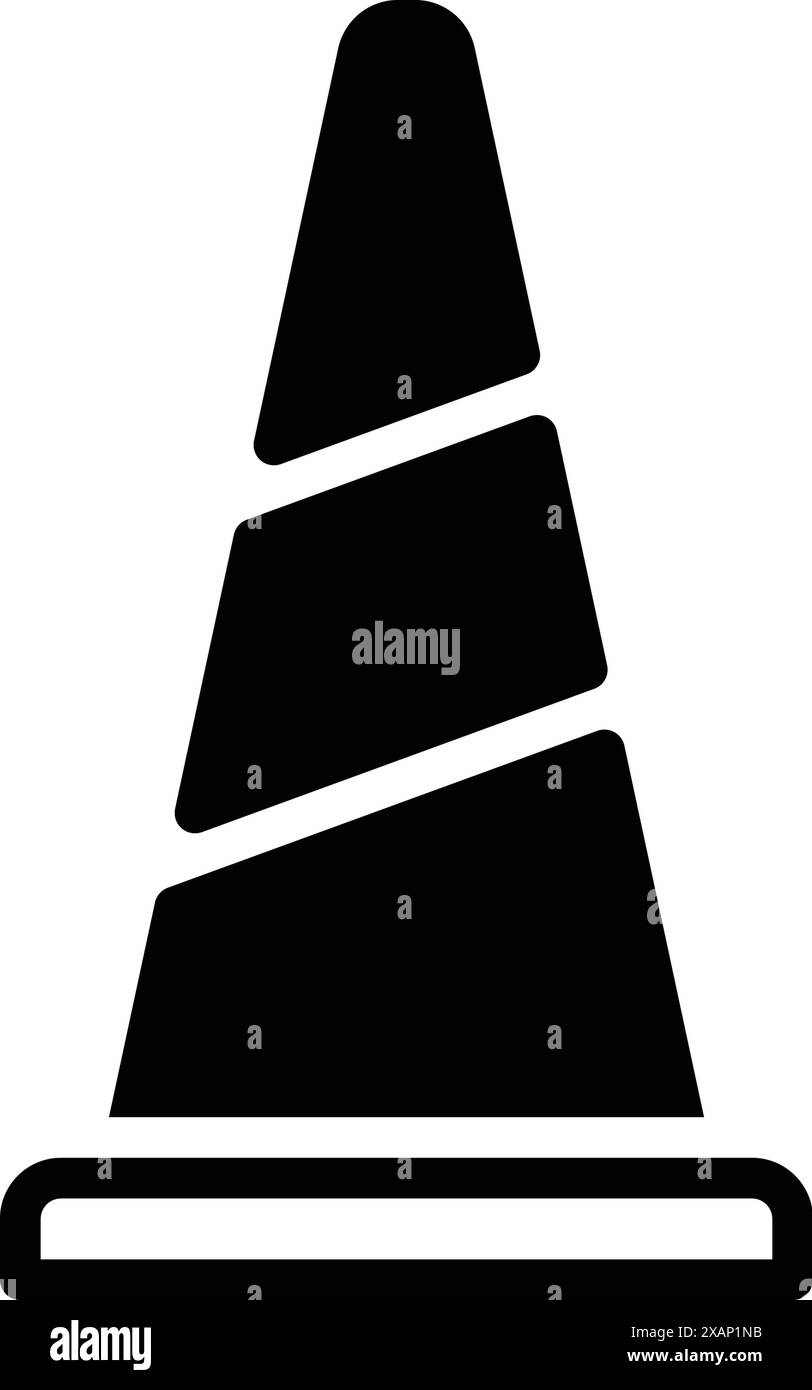 Icon for cone,safety Stock Vector Image & Art - Alamy