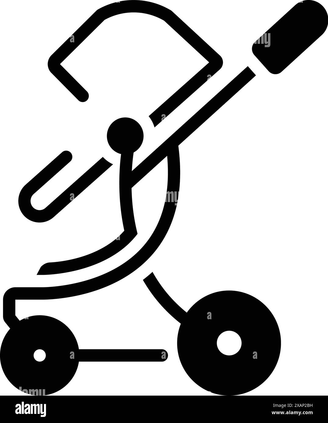 Icon for toddler rocker,stroller Stock Vector Image & Art - Alamy