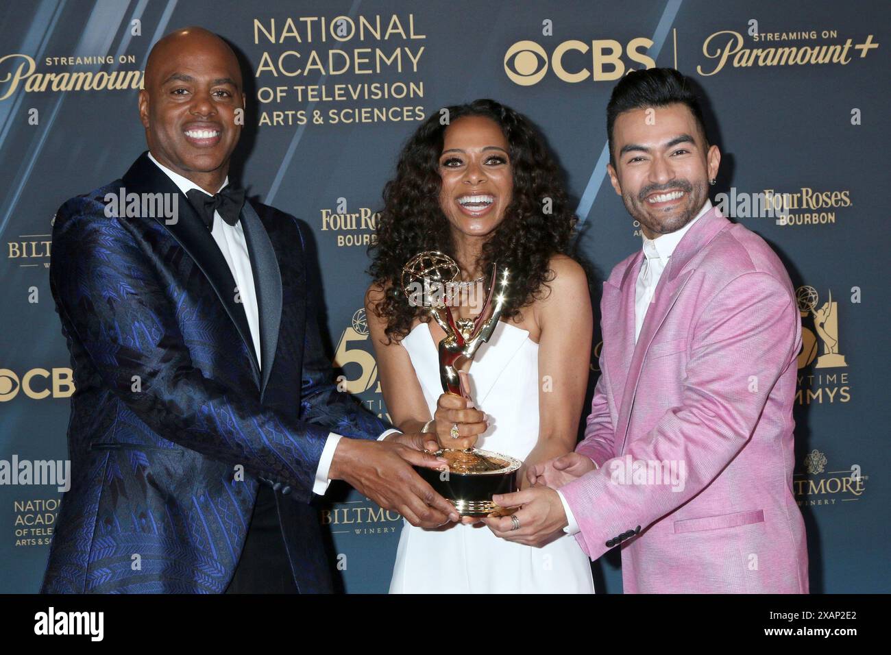 Ca. 07th June, 2024. Kevin Frazier, Nischelle Turner, Denny Directo in ...