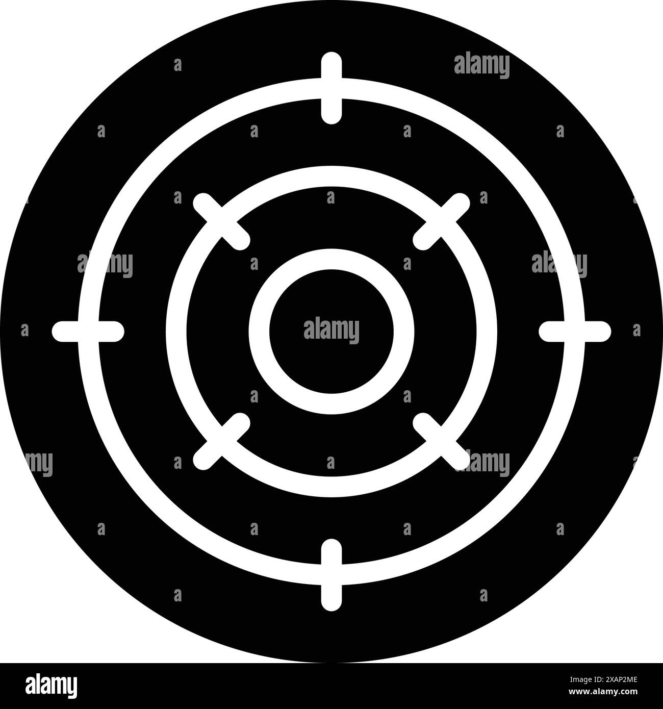 Purpose icon Black and White Stock Photos & Images - Alamy