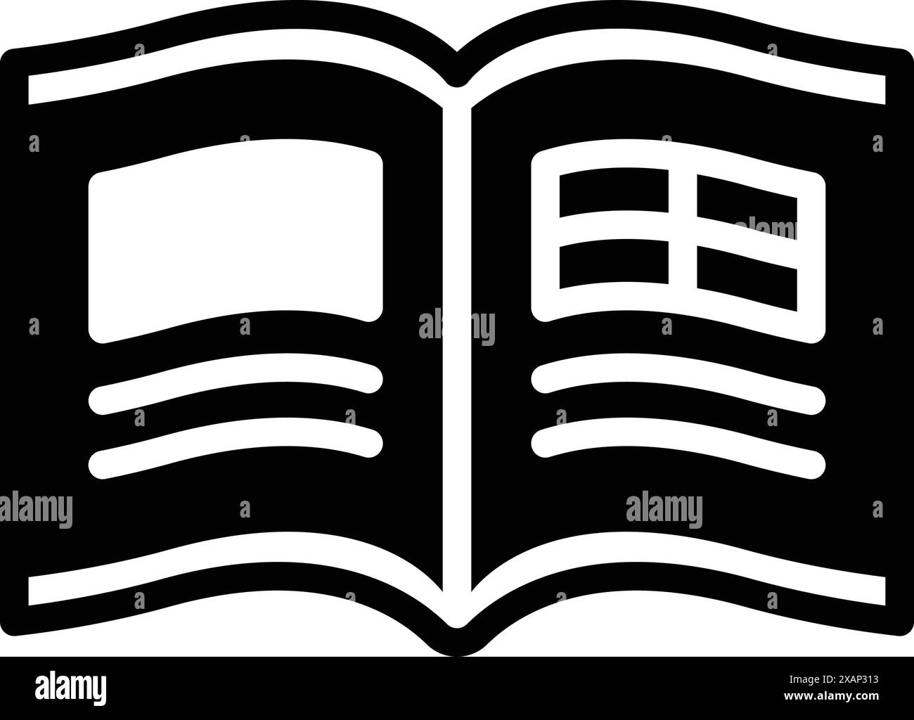 Icon for magazine,booklet Stock Vector Image & Art - Alamy