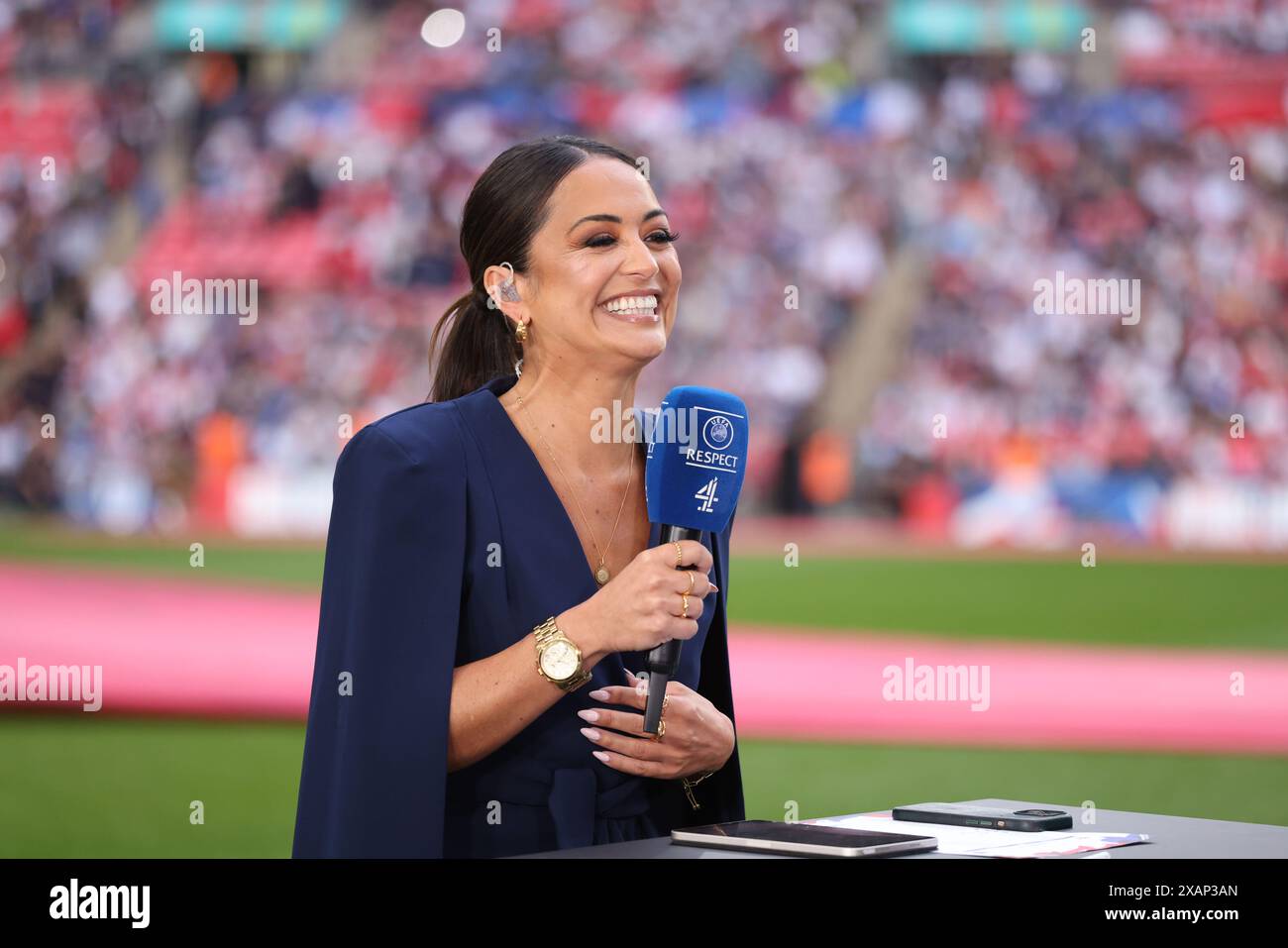 London, UK. 07th June, 2024. Jules Breach Channel 4 presenter at the ...