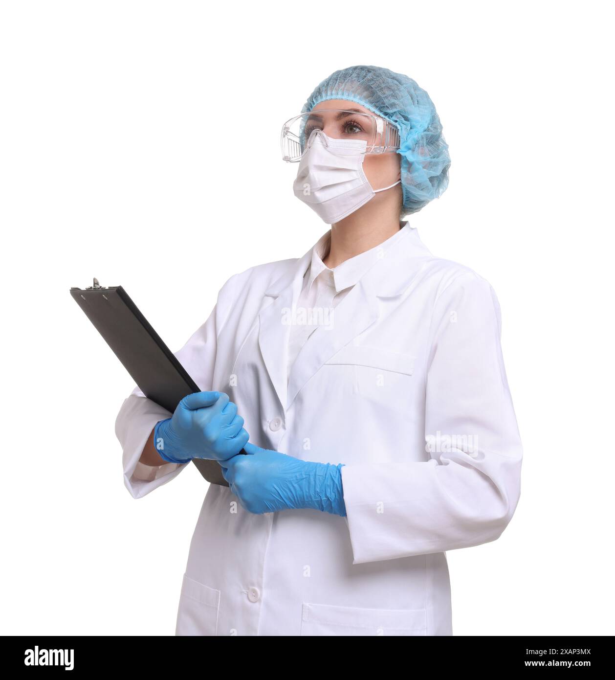Female inspector kitchen hi-res stock photography and images - Alamy