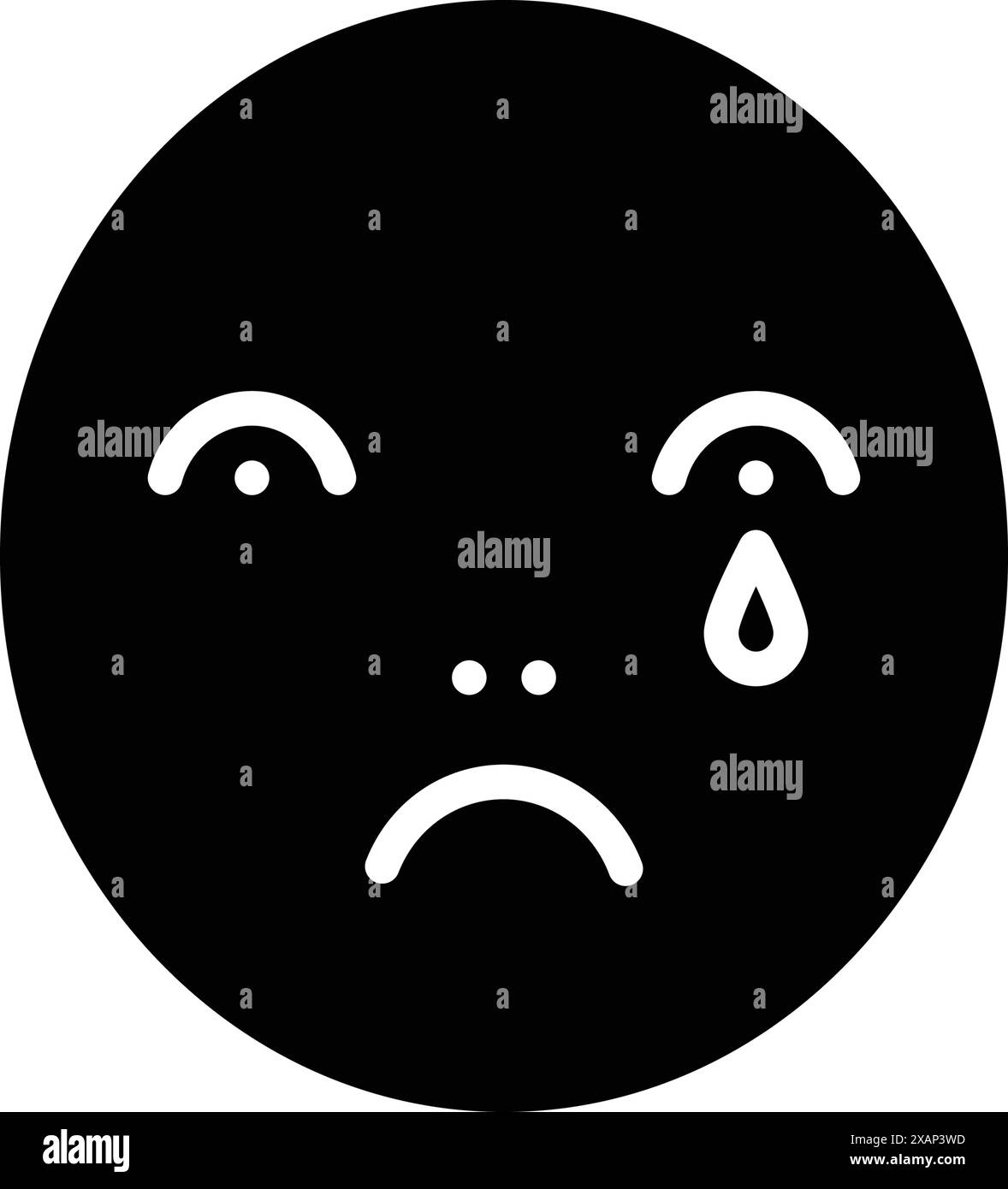 Icon for sad,nostalgic Stock Vector Image & Art - Alamy