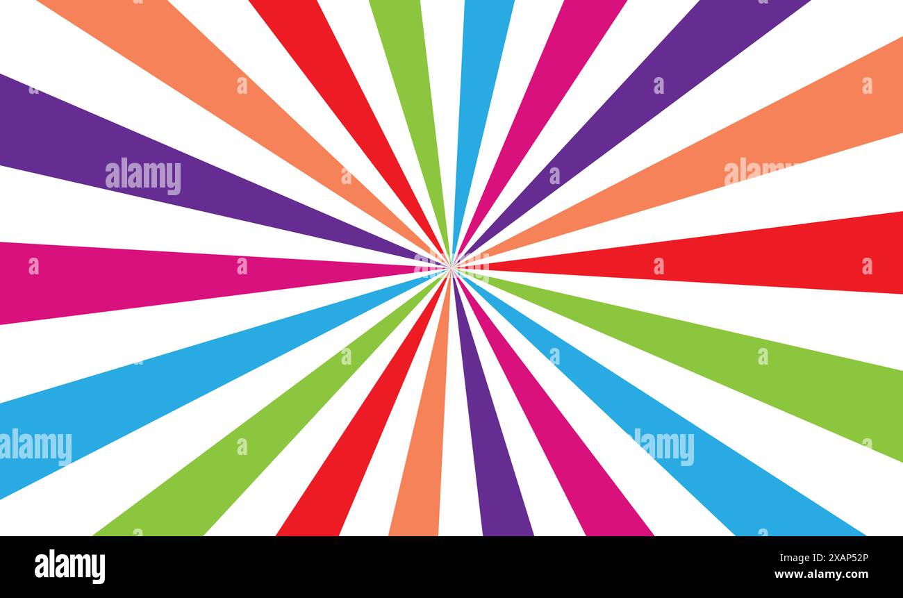 Retro radial spiral sunburst hi-res stock photography and images - Alamy