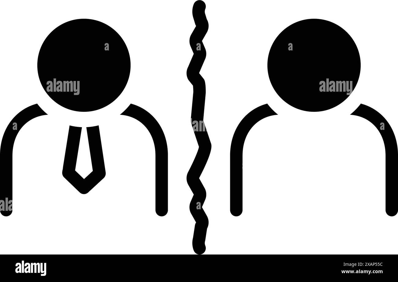 Racial vector vectors Black and White Stock Photos & Images - Alamy