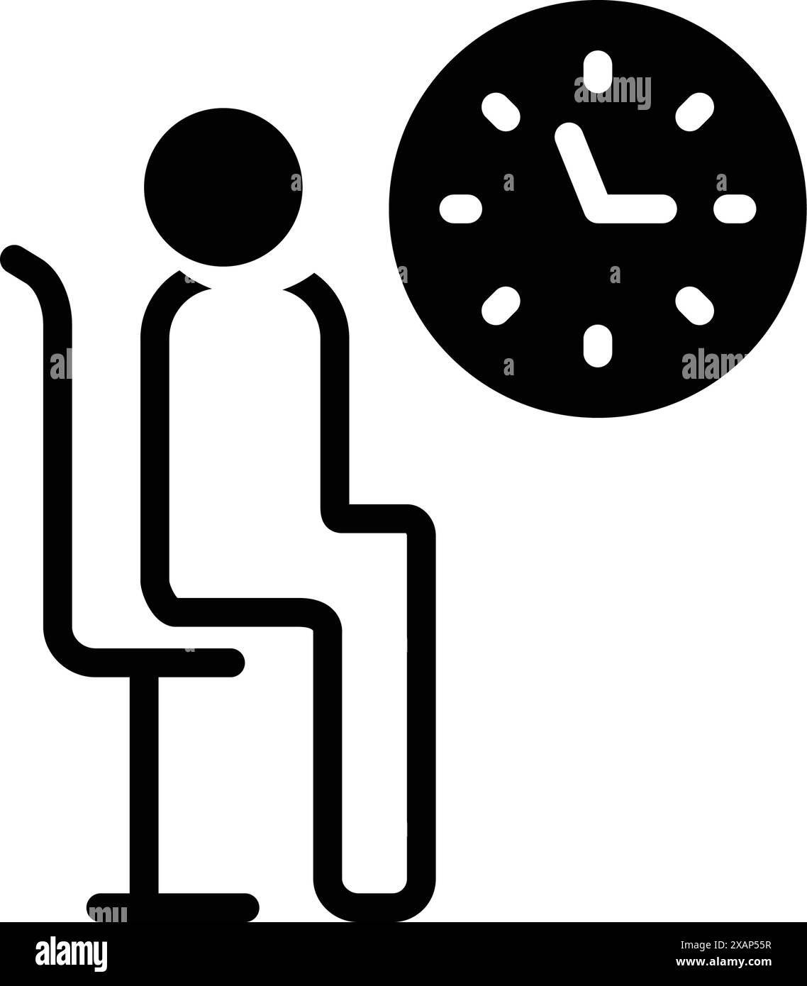 Icon for wait,expectation Stock Vector Image & Art - Alamy