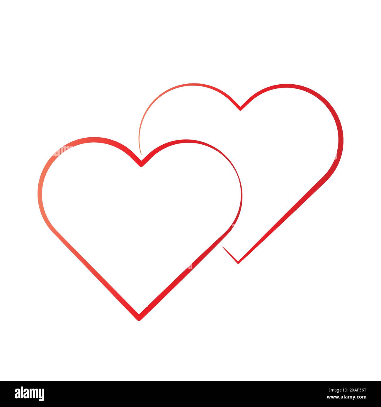 Love Heart Outline Png