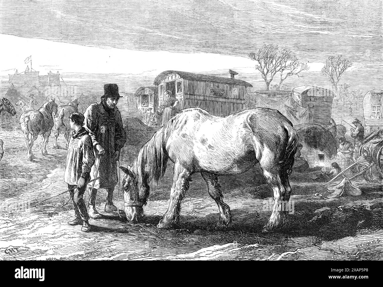 British painting peasant 19th century Black and White Stock Photos ...