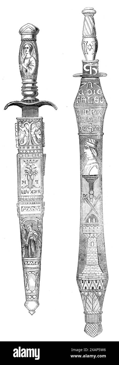 Art Collections in the South Kensington Museum: ivory daggers of the ...