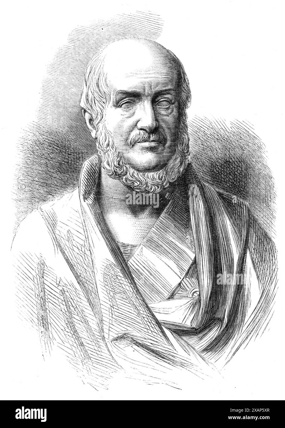 Bust of the late Marquis of Salisbury, by G. Halse, 1868. 'The death of ...