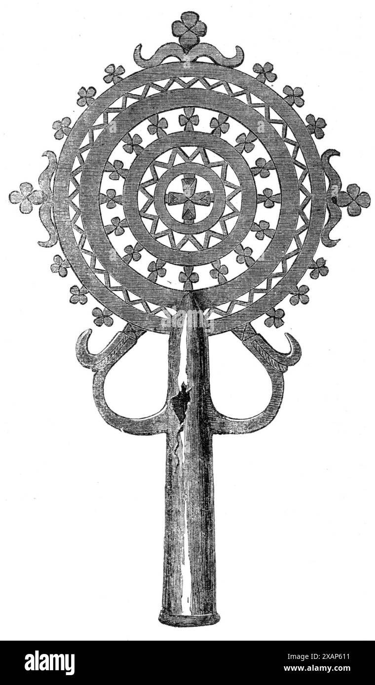 Alternate crosses Black and White Stock Photos & Images - Alamy