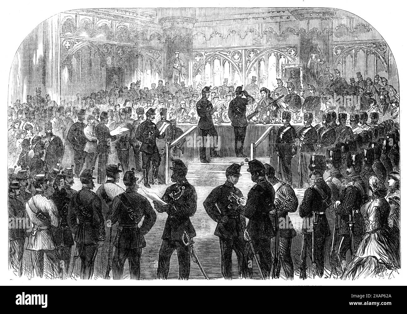 British army woman soldier ceremony Black and White Stock Photos ...