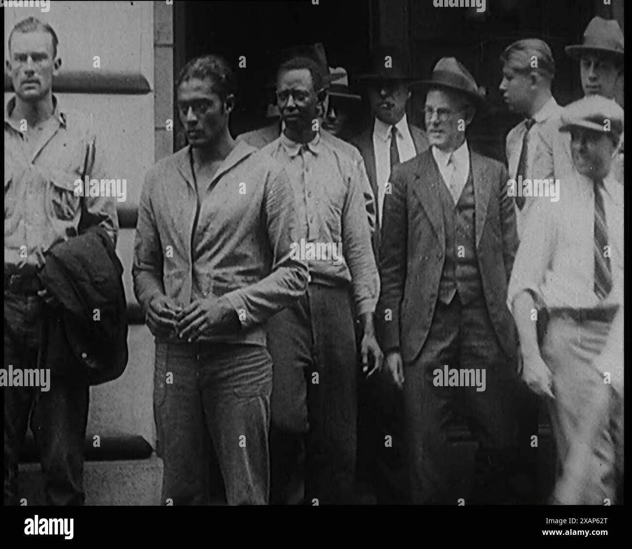 Alcohol Smugglers Coming Out of Court, 1929. Prohibition in the USA ...