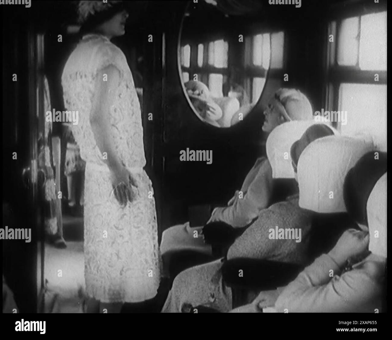 1920s train interior hi-res stock photography and images - Alamy