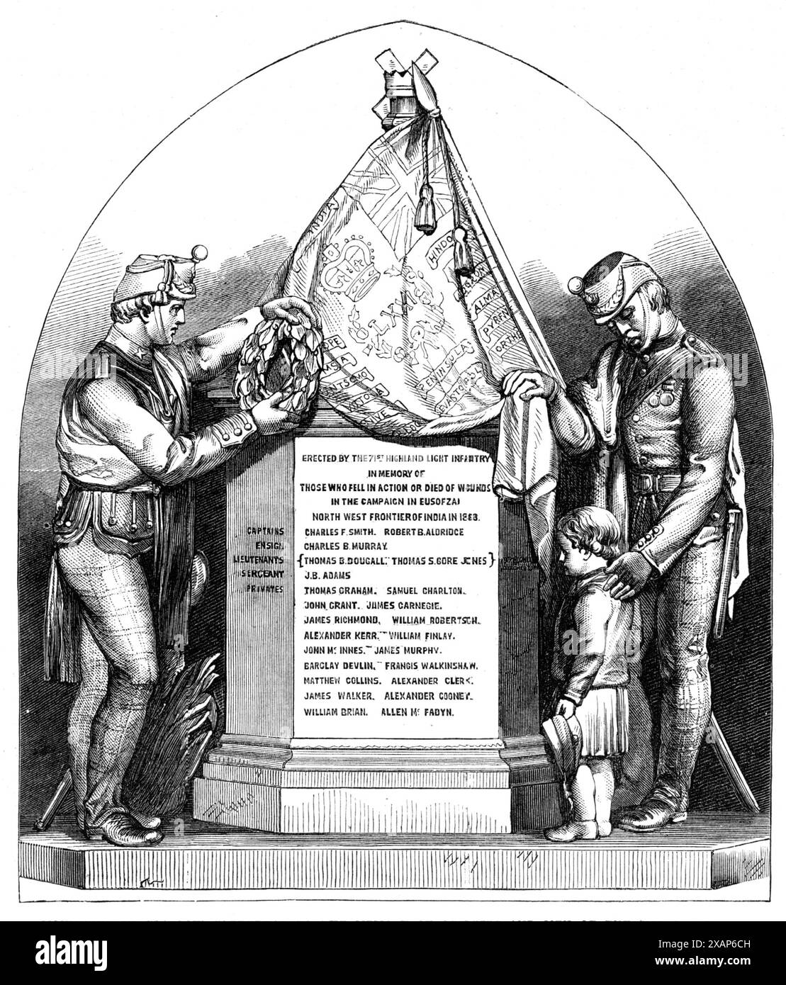 71st highland light infantry memorial hi-res stock photography and ...