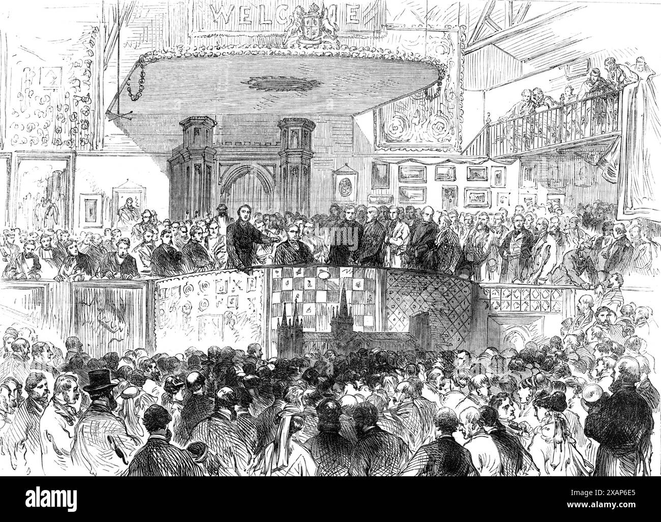 Opening of the South London Working Classes' Industrial Exhibition ...