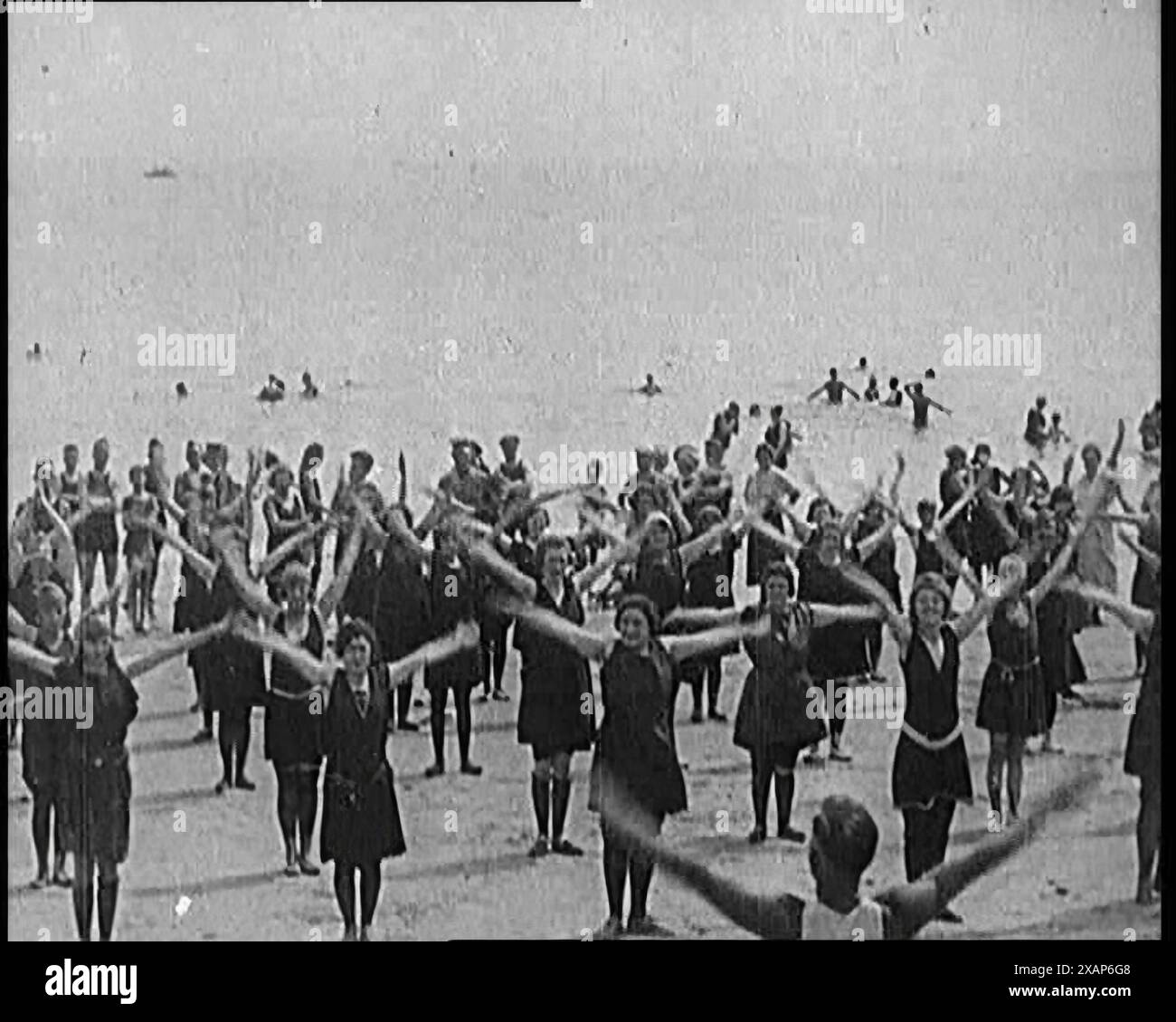 1920s exercising hi-res stock photography and images - Alamy
