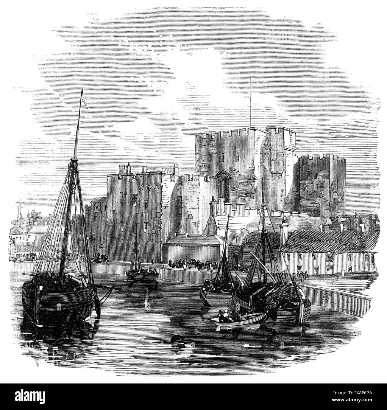 Prince Arthur's visit to the Isle of Man: Castle Rushen, 1869 ...