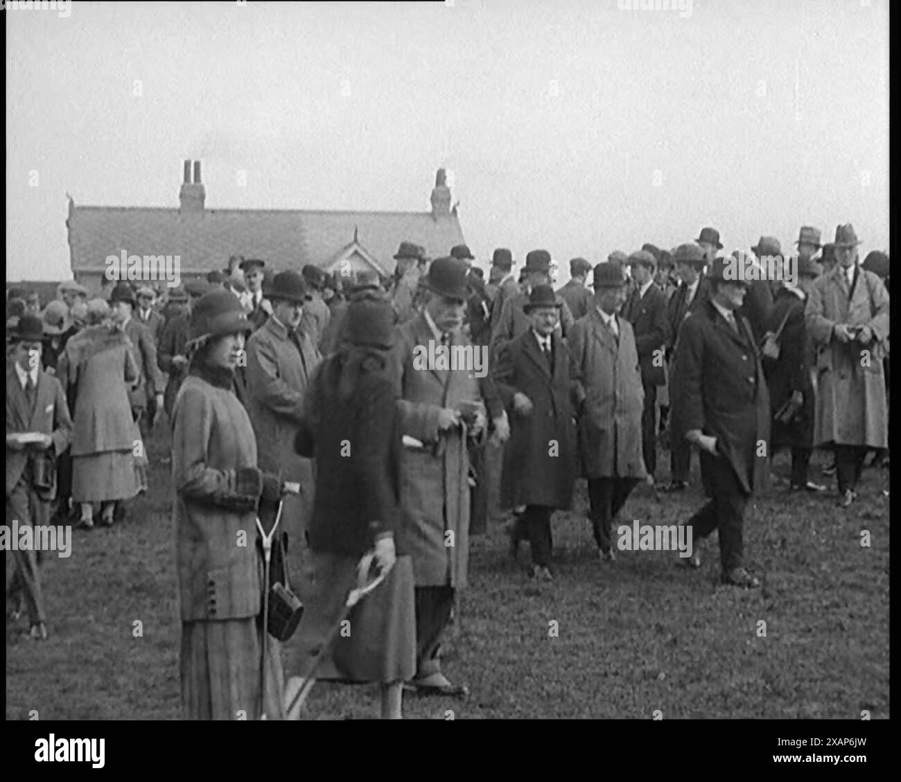 Mary, Princess Royal and Countess of Harewood Amongst a Crowd at a ...