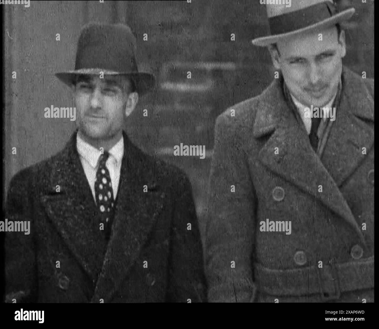 Male American Civilians Dressed in a Gangster Fashion, 1930s. 'They ...