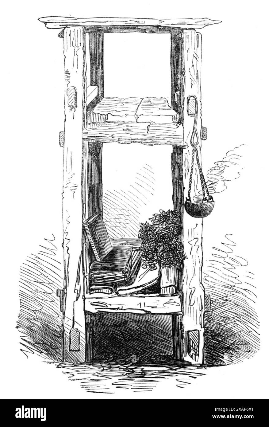 Tabota or ark, 1868. Religious item from Abyssinia. 'The ark is a ...