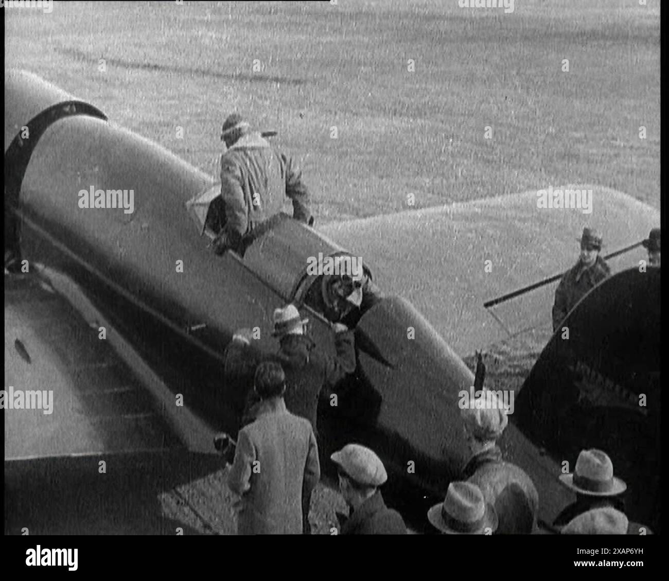 American Aviator Charles Augustus Lindbergh and His Wife Anne Morrow ...