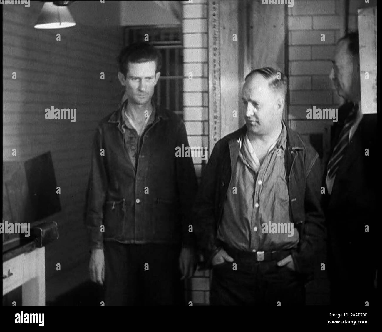 A group of Male Americans Civilians Wearing Prisoners Outfits Being ...