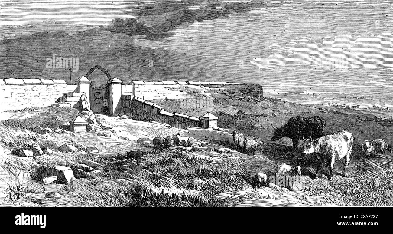 The Crimea Revisited: Cathcart Hill, 1869. 'General Cathcart, who fell ...