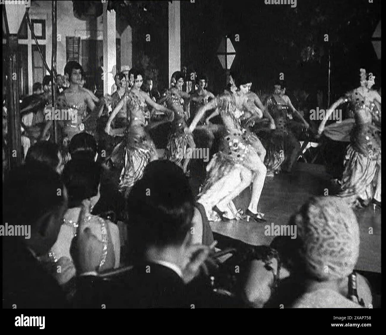 American Female Civilians Dancing During a Nightclub Performance, 1930s. From "Time To Remember ...