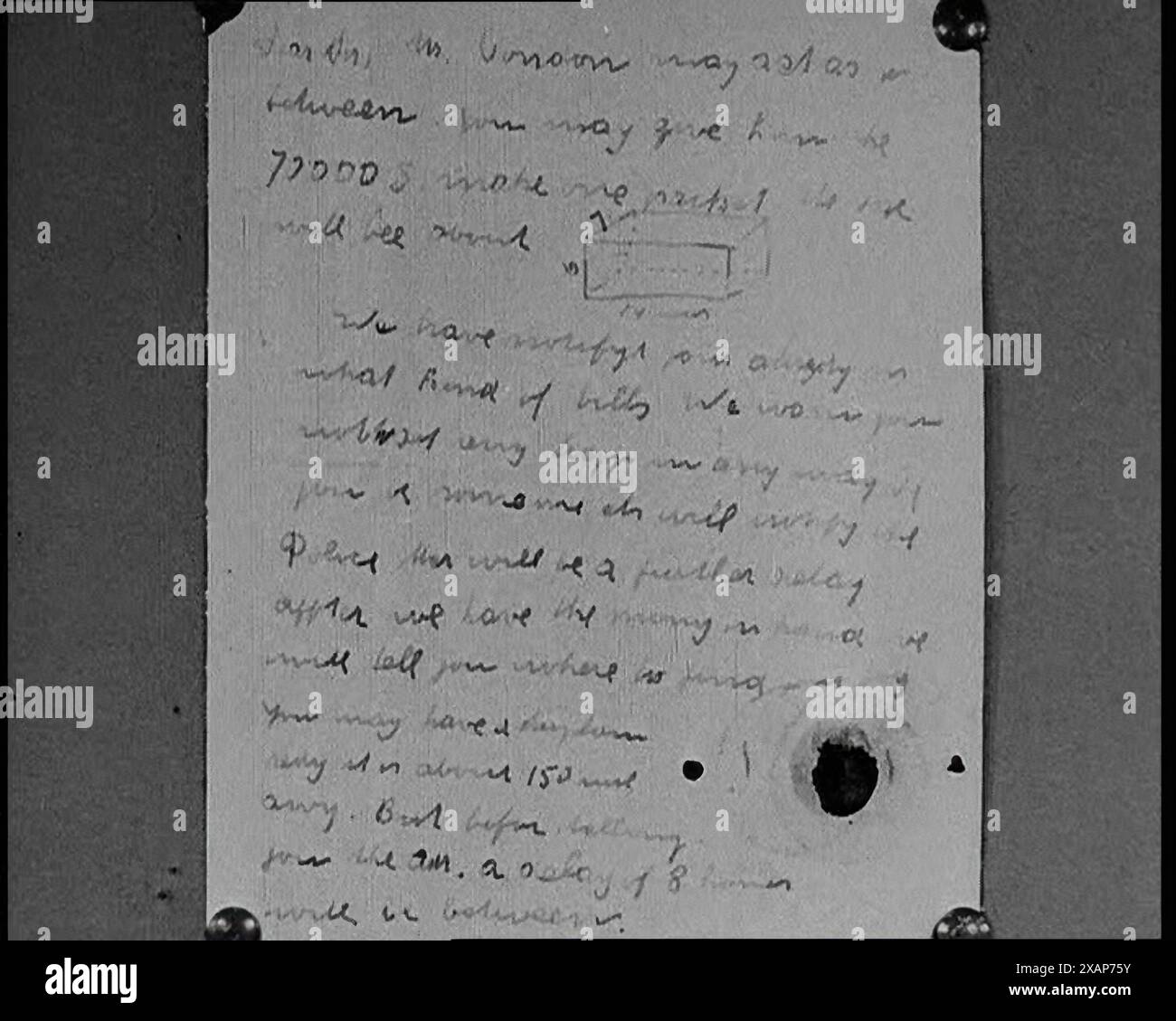 Ransom note not horse hi-res stock photography and images - Alamy