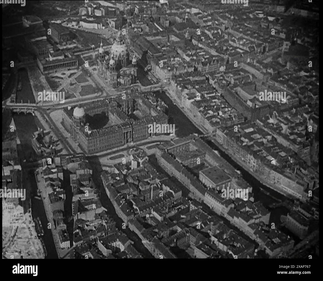 Aerial Shot of Buildings, 1933. From "Time To Remember - The Time Of ...