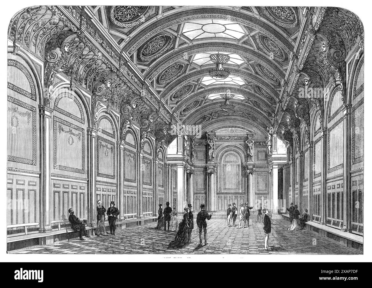 The new Freemasons' Hall, Great Queen-Street, [in London], 1869. 'The ...