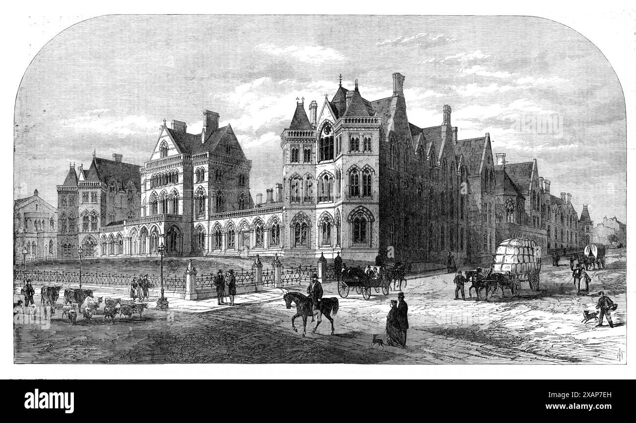 Mainly gothic building Black and White Stock Photos & Images - Alamy