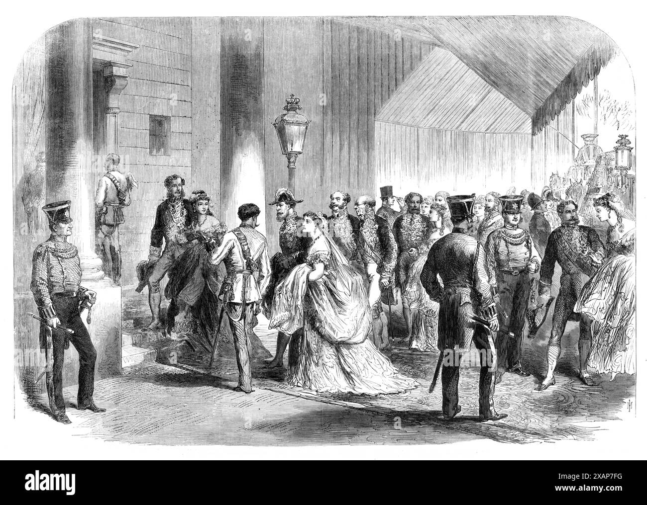 The Queen's Drawingroom: the Ambassadors' Entrance, Buckingham Palace ...