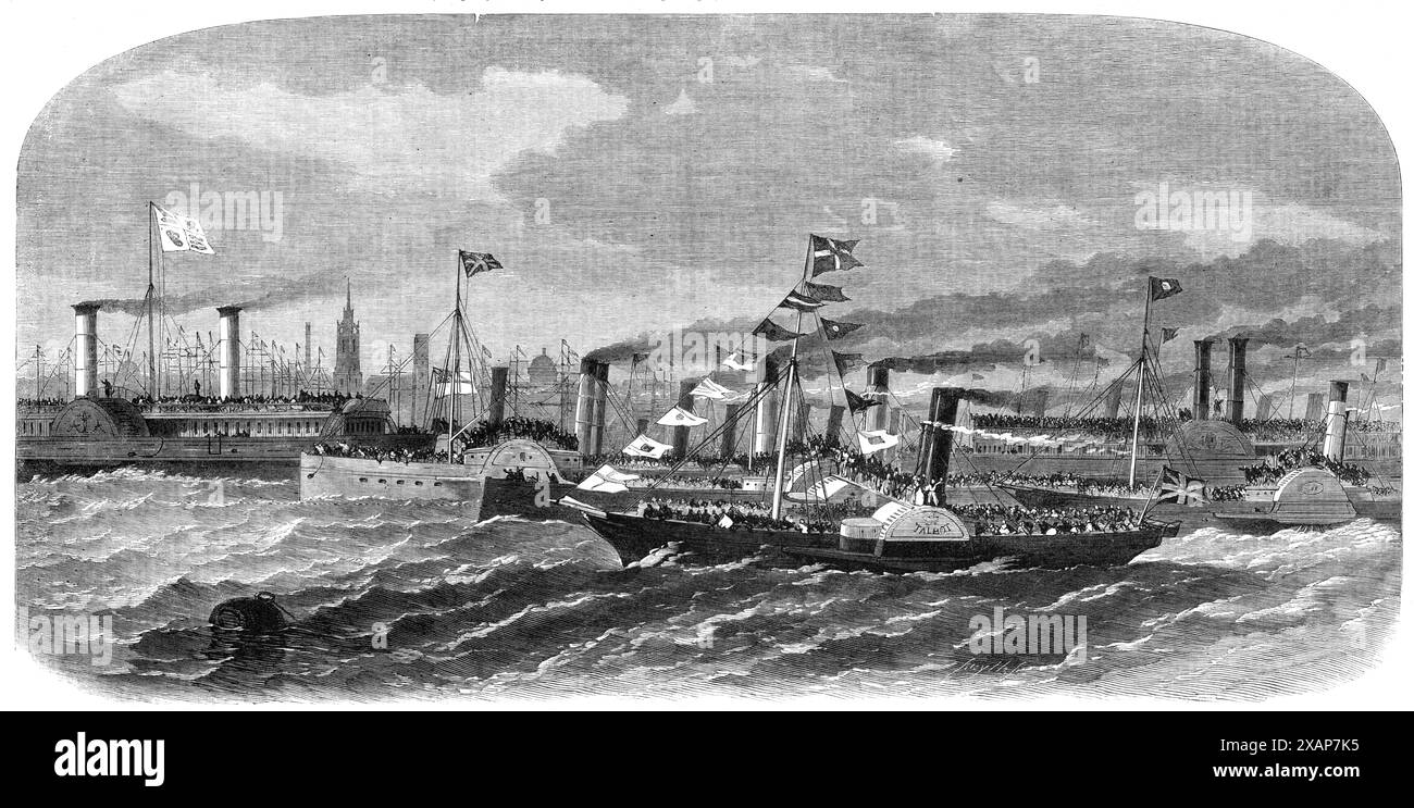 Visit of the Prince and Princess of Wales to Liverpool: the excursion ...