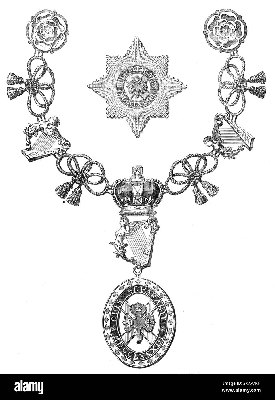 Visit of the Prince and Princess of Wales to Ireland: the Collar and ...
