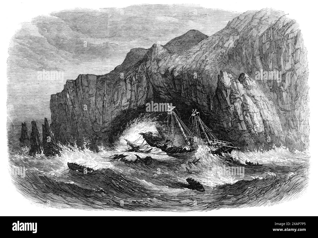 Barque ship wreck 19th century hi-res stock photography and images - Alamy