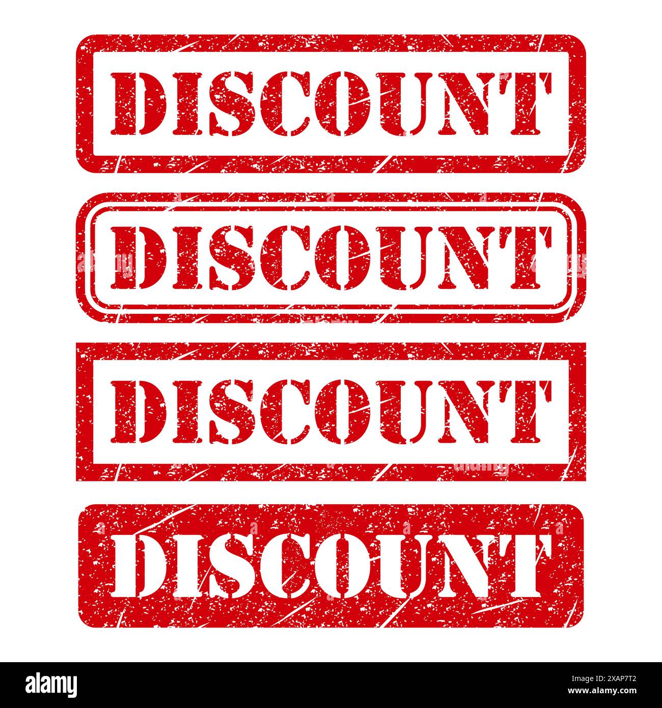 Set of Discount stamp symbol, label sticker sign button, text banner ...