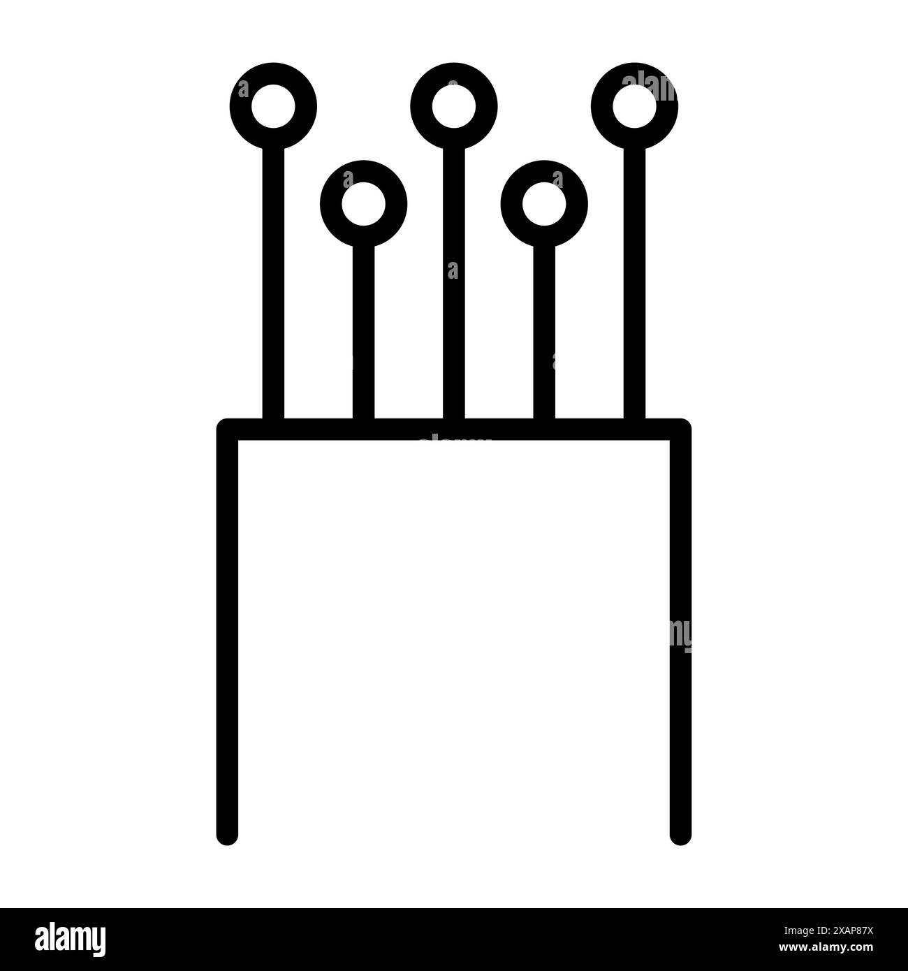 Optical cable icon, technology information wire web network, digital ...