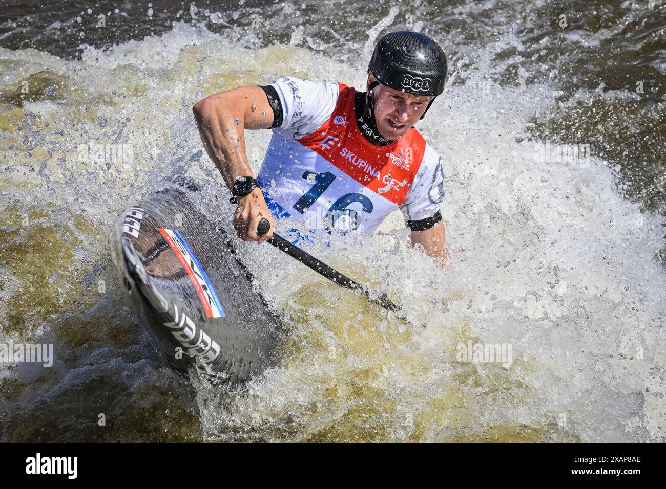 Prague, Czech Republic. 08th June, 2024. Marko Mirgorodsky of Slovakia ...