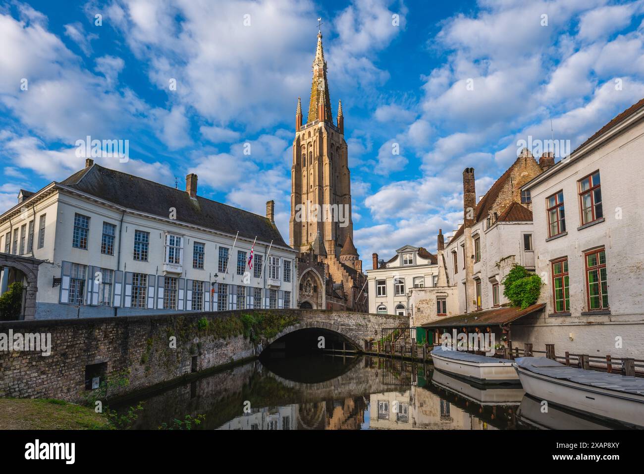 Bell tower ancient history heritage canal old brugge ancient hi-res ...
